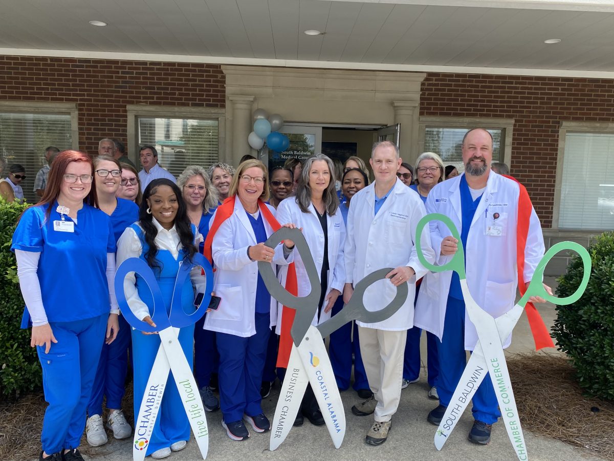 Ribbon Cutting Ceremony for SBMG Gastroenterology - Central Baldwin Chamber